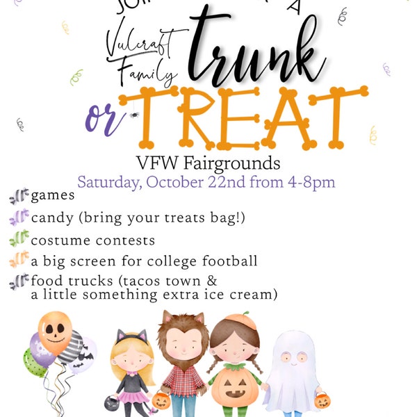 Trick or Treat Halloween Clipart, Watercolor Halloween Costume Kids PNG ...