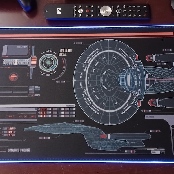 NEW!! Trekkers Enterprise-f LCARS Display Panel - Extra-large LED ...