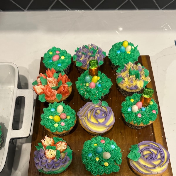 Cupcake Letter Boxes, Instruction Guide & Templates, Instant Download ...