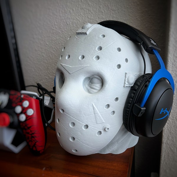 Jason Voorhees Headphone Stand Holder Audio Gaming Gear Headset Stand ...