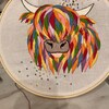 Embroidery Kit Highland Cow Embroidery Kit - Etsy UK