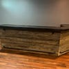 Rustic Wood Retail Counter-retail Counter-check Out Counter-multi Level ...