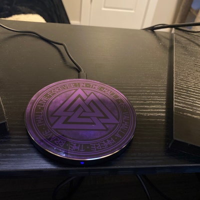 Valhalla Valknut Round Computer Mouse Pad Viking Symbol - Etsy