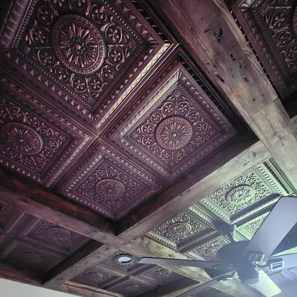 Ceiling Planks Panels, Styrofoam, Glue Up, 39.3" X 6.5", DIY - Etsy