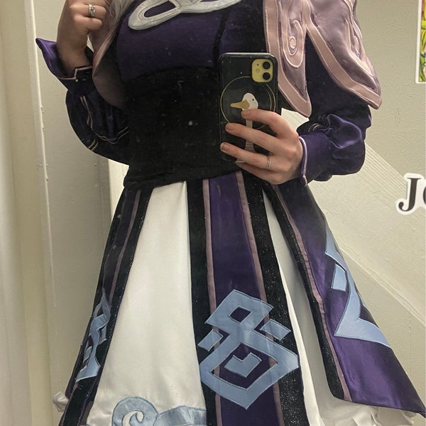 Yun Jin Genshin Impact Cosplay Sewing Pattern: Women's UK 8-24 (PDF ...
