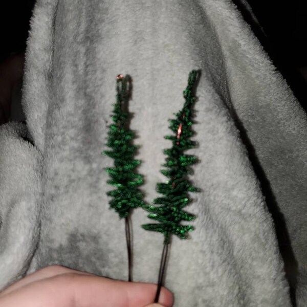 Evergreen Pine Trees Expanded Tutorial for Embellishments ONLY TREE ...