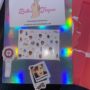 Stray Kids ODDINARY Stray Kids Waterslide Nail Decals SKZ - Etsy