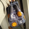 Sun and Moon Drawstring Backpack Crochet PDF PATTERN - Intermediate ...