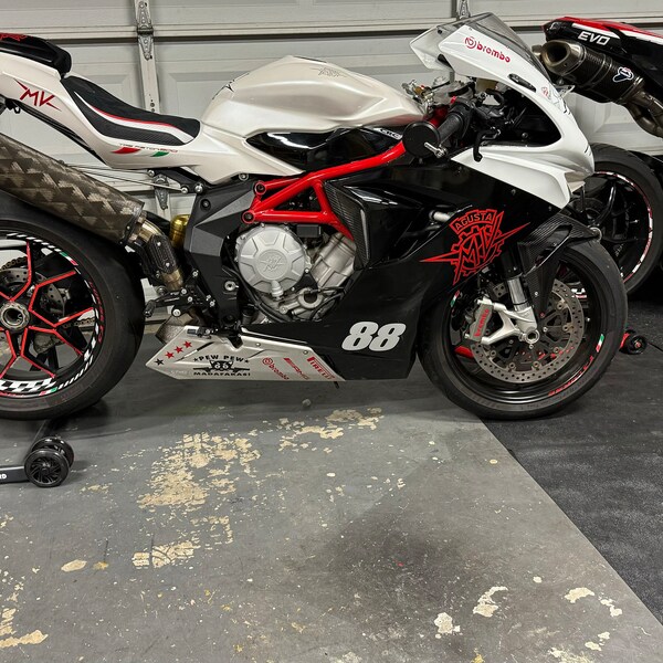 Personal Custom Race Numbers Stickers Decals Graphics Racing Motorcycle ...