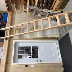 Bare Steel Ladder Hardware Kit Makes Your Ladder STAND UP - Etsy