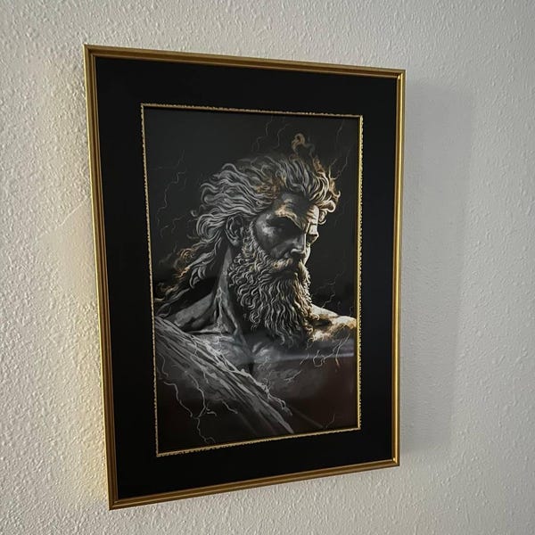 Hecate Portrait - Goddess of the Underworld in Moonlit Forest, Wild ...