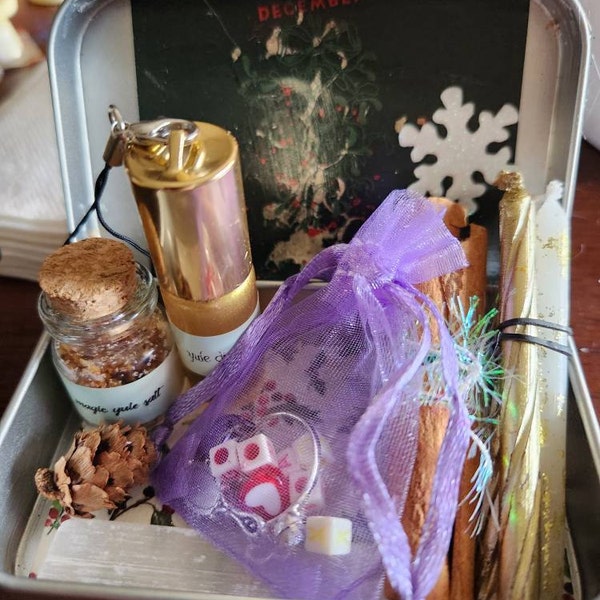 Mini Yule Set, Mini Yule Tin Set, Mini Yule Kit - Etsy