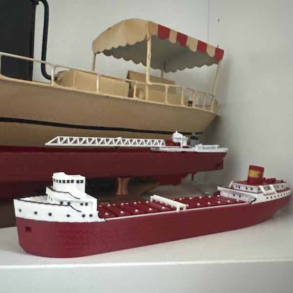 Alpena 3D Printed Floating Toy Model Ship - Etsy