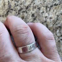 Long Rectangle Ring 925 Sterling Silver Rectangle Ring - Etsy Australia