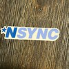 Nsync Sticker NSYNC Boy Band 2000s Music Pop Music JC Chasez Justin ...