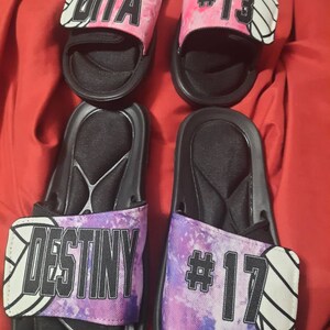Personalized Custom Basketball Slides Flip Flops Sandals - Etsy