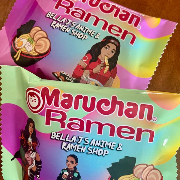 Custom Ramen Noodle Packets. Personalized for Any Event. College ...