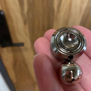 The Classic Fidget Spinner Tri Shape Silver or Black Hand - Etsy