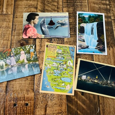 Old Postcards Unused Assortment of Random Vintage Post Cards From ...