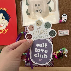 Me Myself and My Mental Health Aware Sticker, Positive Motivational ...