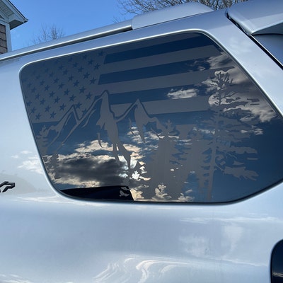 Fits 2010-2024 Toyota 4runner Rear Side Windows Topography Topo ...