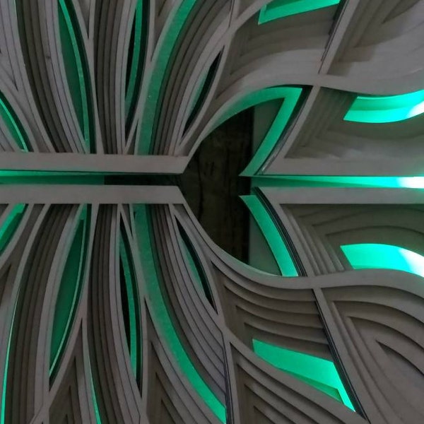 Layered Letter P, DXF, Digital Download, Wall Art Multilayer Letter ...