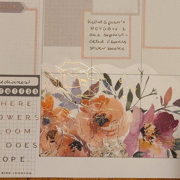 Editable Bright Rainbow Notes Printables 4.125x9.25 Skinny Classic ...