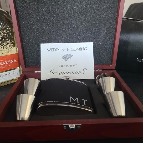 Groomsmen Gift, Groomsmen Proposal, Mens Toiletry Bag, Groomsman Gift ...