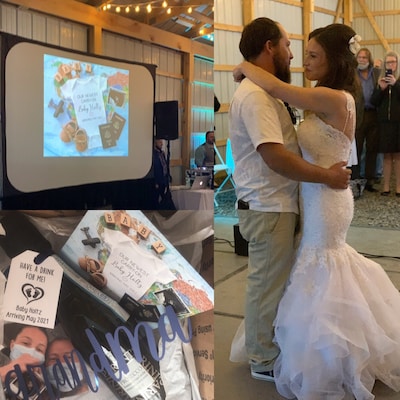 Newest Carry-on Digital Pregnancy Announcement Travel Baby Theme ...