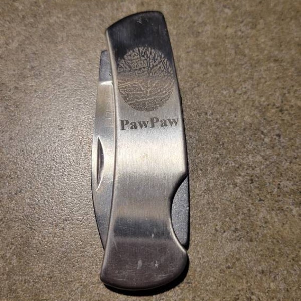 Personalized Fingerprint Knife, Memorial Knife, Custom Knife, Custom ...