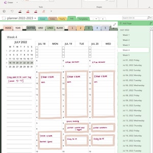 Onenote Flash Cards Template, Onenote Digital Flashcards, Onenote ...