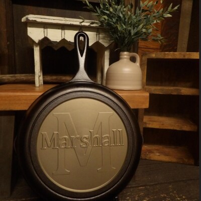 Personalized/custom Cast Iron Skillet - Etsy