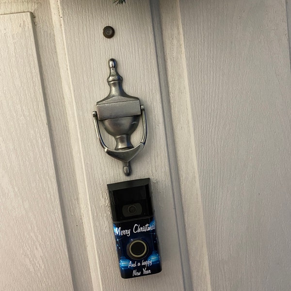 Ring Doorbell Christmas Sticker for Ring Doorbell 2, Ring Doorbell 2nd ...