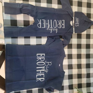 Sibling Shirts, Big Brother Sister Sweatshirt or Tee Shirt, Little ...