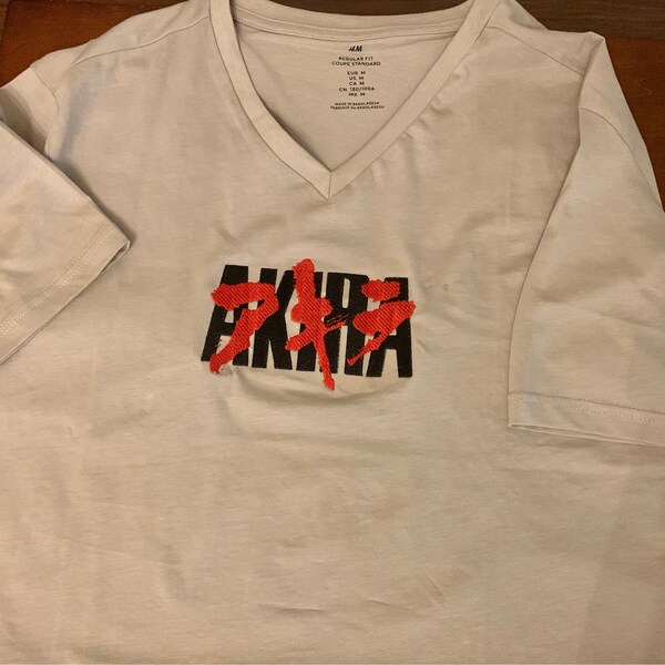 Akira Embroidery File - Instant Download - Anime Text Design for ...