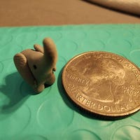 Micro Mini Elephant, Miniature Elephant Figurine, Tiniest Elephant ...