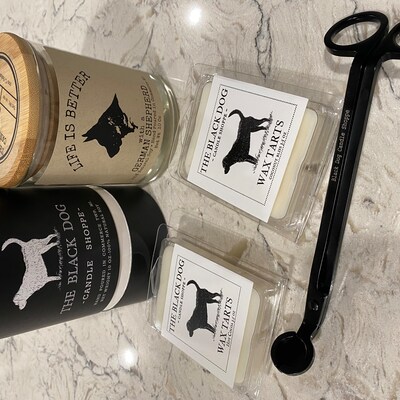 Black Lab Candle, Black Lab Candle Gift, Lab Candle,lab Candle, Cute ...