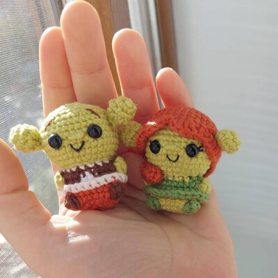 Crochet Pattern for Shrek PDF english - Etsy