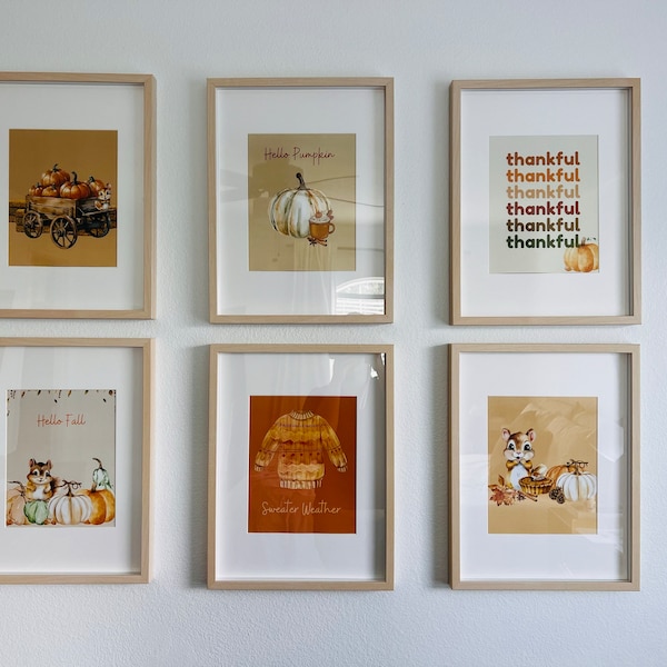 Seasons and Months of the Year, Kids Wall Decor, Montessori Wall Decor ...