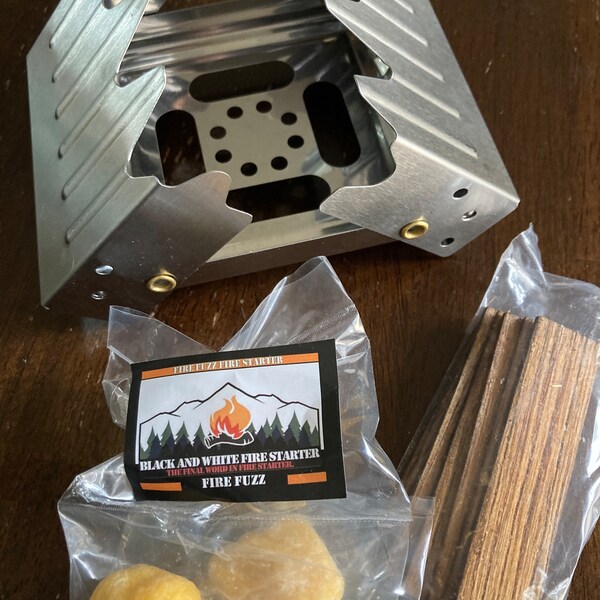 Survival Fire Starter Wood Tinder Blend (has Chunks) and Light Wood ...