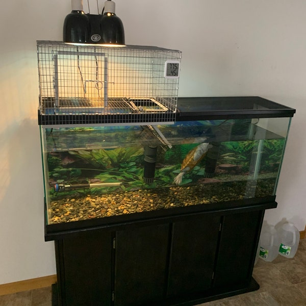 36 1/2" Long X 19"wide Aquarium Tank Topper Cage Funhouse Gerbil Rat ...