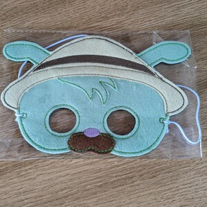 Handmade Sonic Inspired Felt Face Masks - Etsy