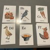 Nature Alphabet Flashcards / Watercolor Alphabet Cards / Homeschool ...