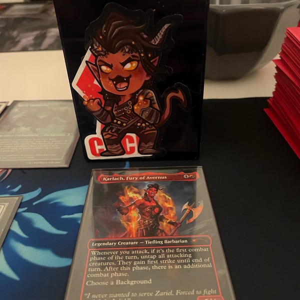 Astarion Clear Vinyl Sticker Baldur's Gate 3 Inspired - Etsy UK