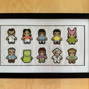 Counted Cross Stitch Sampler, Updated Mini Princesses Character ...