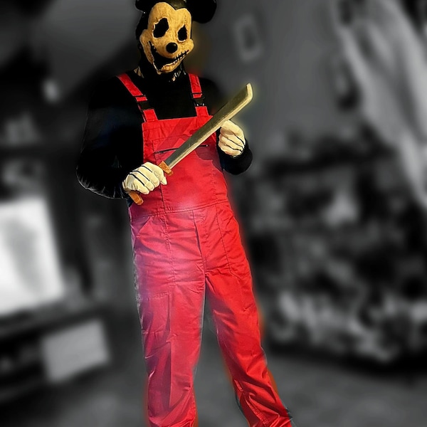 Dead Mouse Masque Mickey Horror Art Skin Face Serial Killer Mouse Gore ...