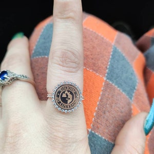 College Graduation Gift for Her, Custom College Class Ring, High School ...