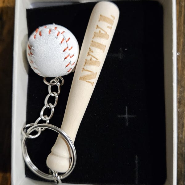 Personalized Baseball Keychains,baseball Gifts, Team Player Gifts,customized Mini Baseball Set ...