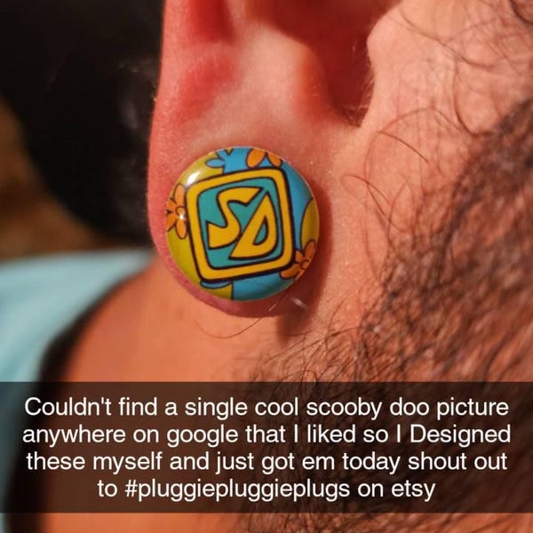 Pair of Def Ear Plugs Gauges (buy 2 Pairs, Get 1 Pair Free!) 18g, 16g ...