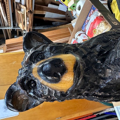 Large Cub in Stump style 1 - Etsy